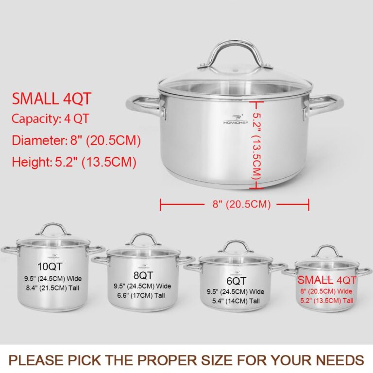 Stock Pot Sizes Explained: Find the Perfect Pot for Your Kitchen